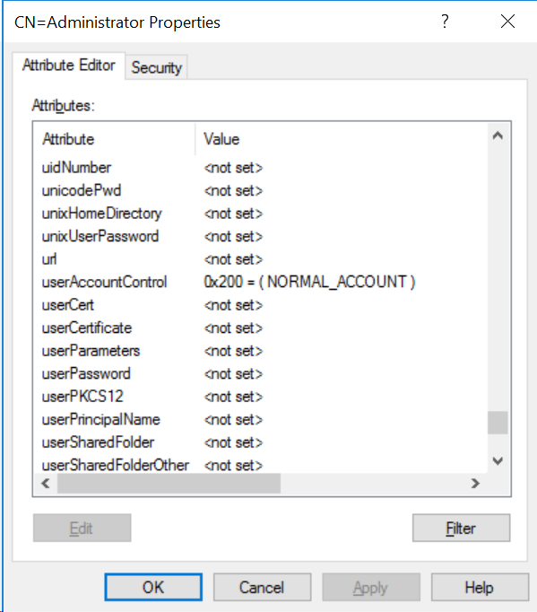Active Directory User Account Control Values – JMCNATT.NET